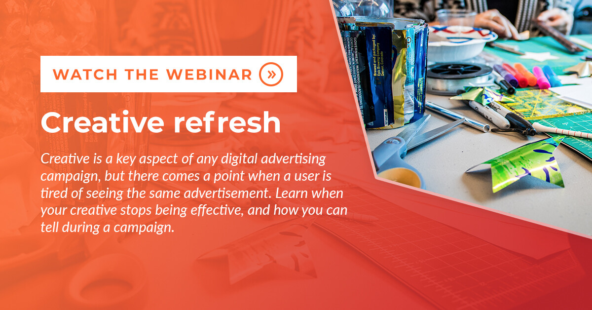 Digital advertising creative refresh - choozle