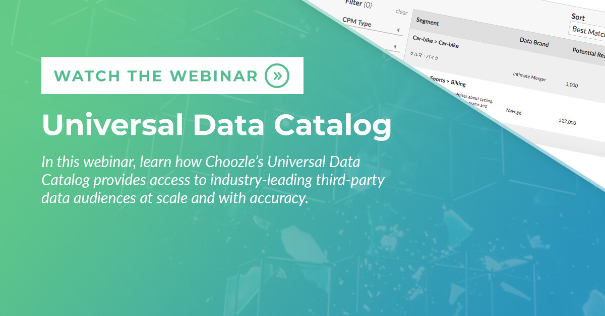 Universal Data Catalog - choozle