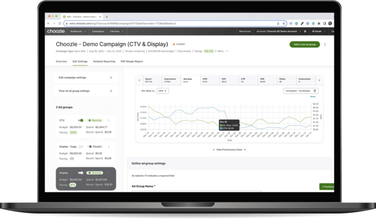 Self-Service DSP for Agencies | Choozle Programmatic Platform